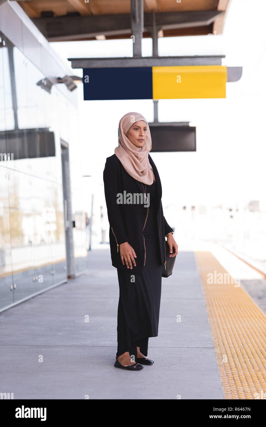 Standing on platform hi-res stock photography and images - Alamy