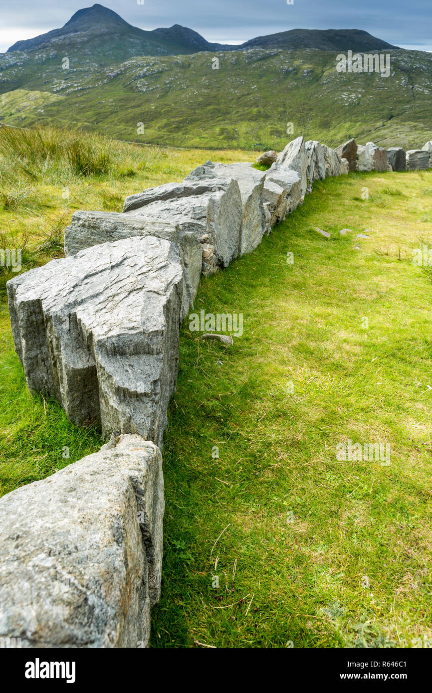 Curved road large rocks hi-res stock photography and images - Alamy