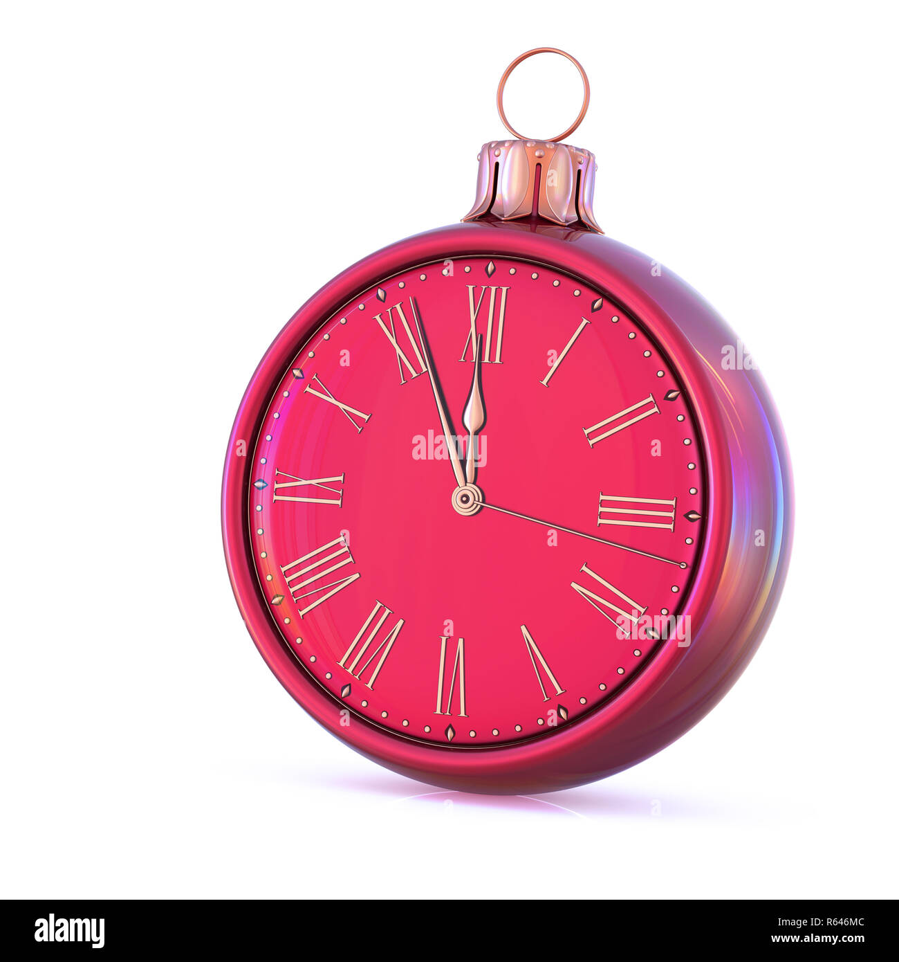 New Year time 12 clock midnight last hour countdown pressure. Christmas ...