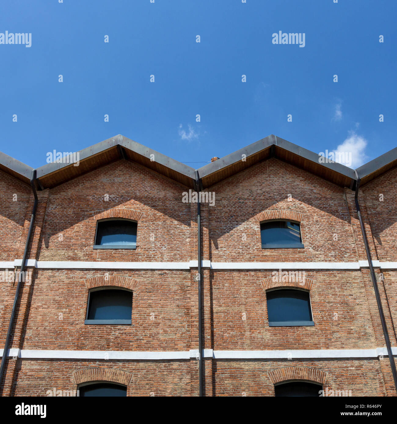 Historic factory buildings Stock Photo - Alamy