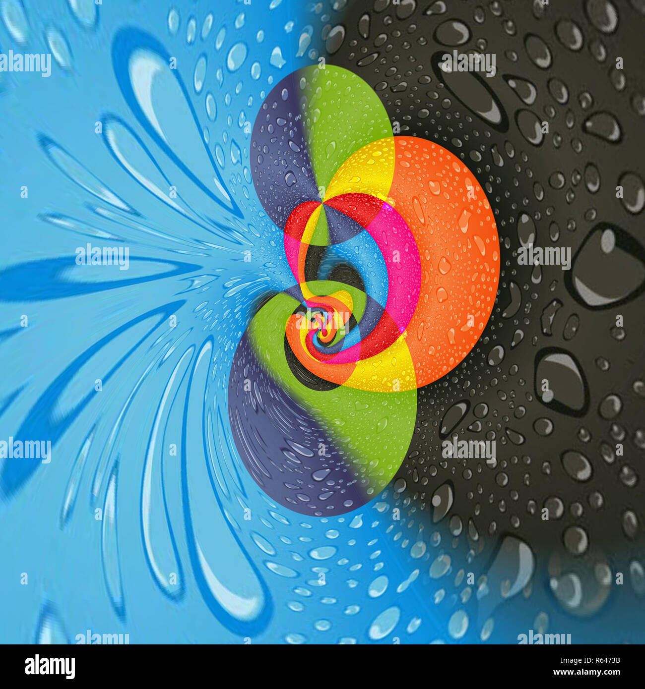 DIGITAL PAINTING AND CONCEPTUAL FORMS Stock Photo - Alamy