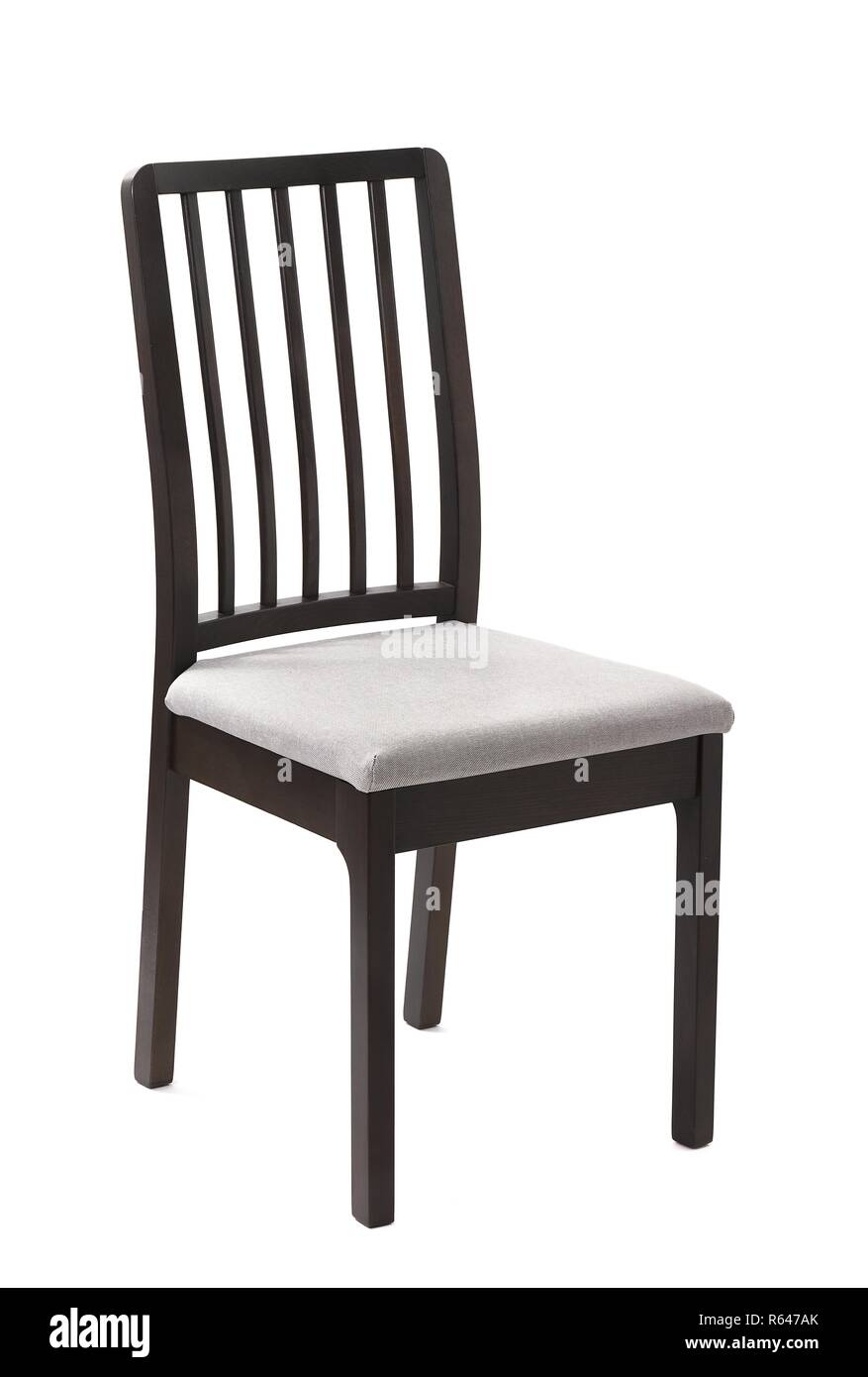 Chair on white background Stock Photo - Alamy