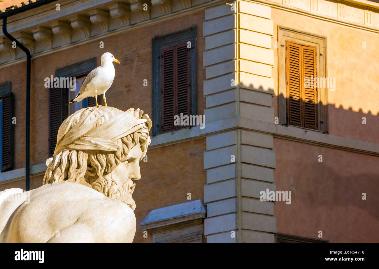 Rome statue nose hi-res stock photography and images - Alamy