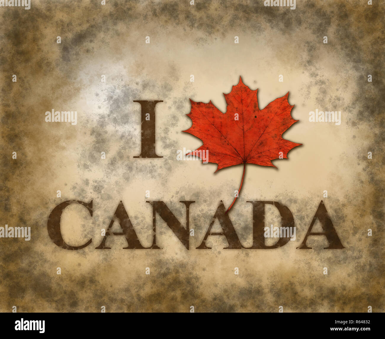 i love canada Stock Photo - Alamy