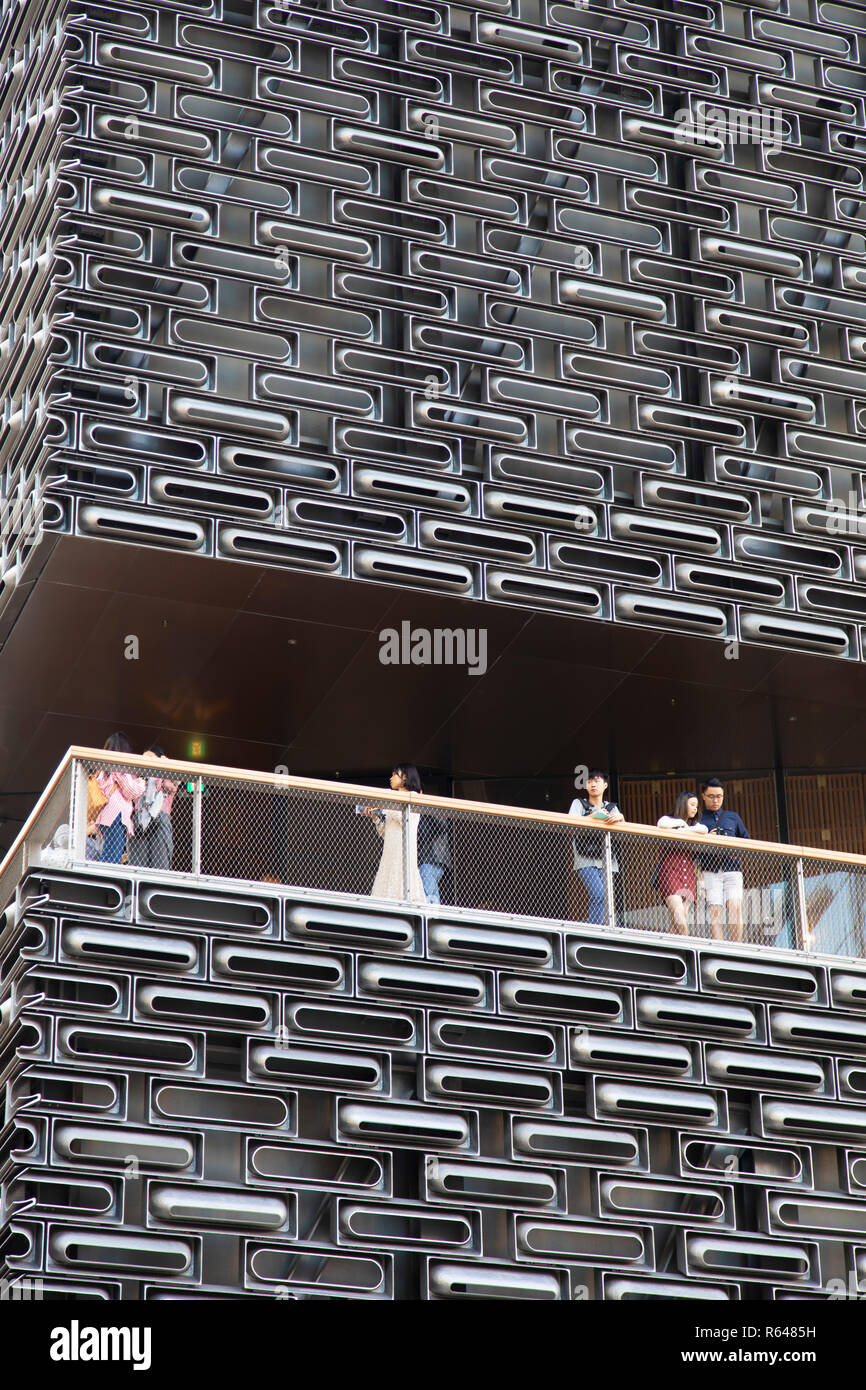 JC Cube Museum (designed by Herzog and de Meuron) in Tai Kwun Centre ...