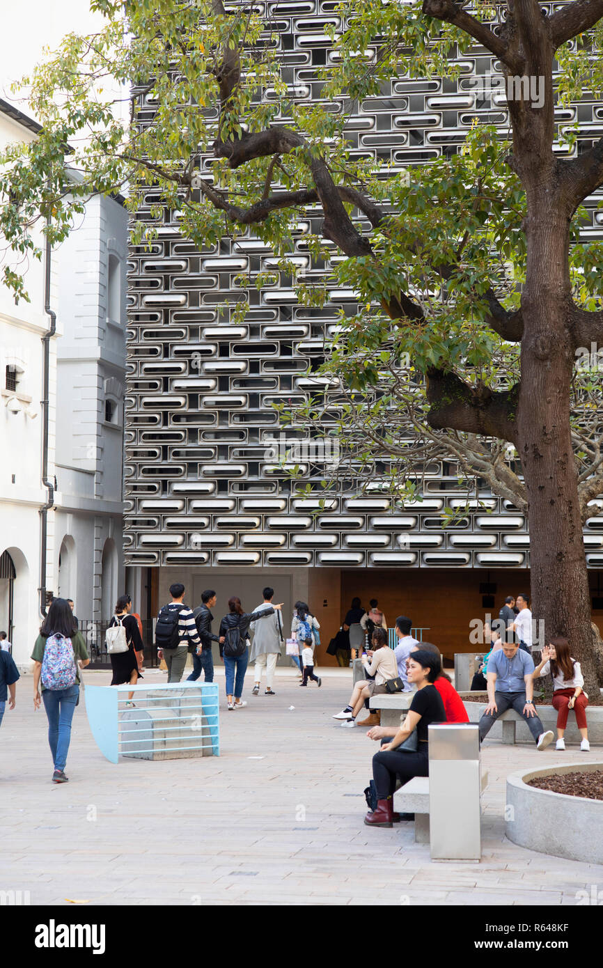JC Contemporary Museum (designed by Herzog and de Meuron) in Tai Kwun ...