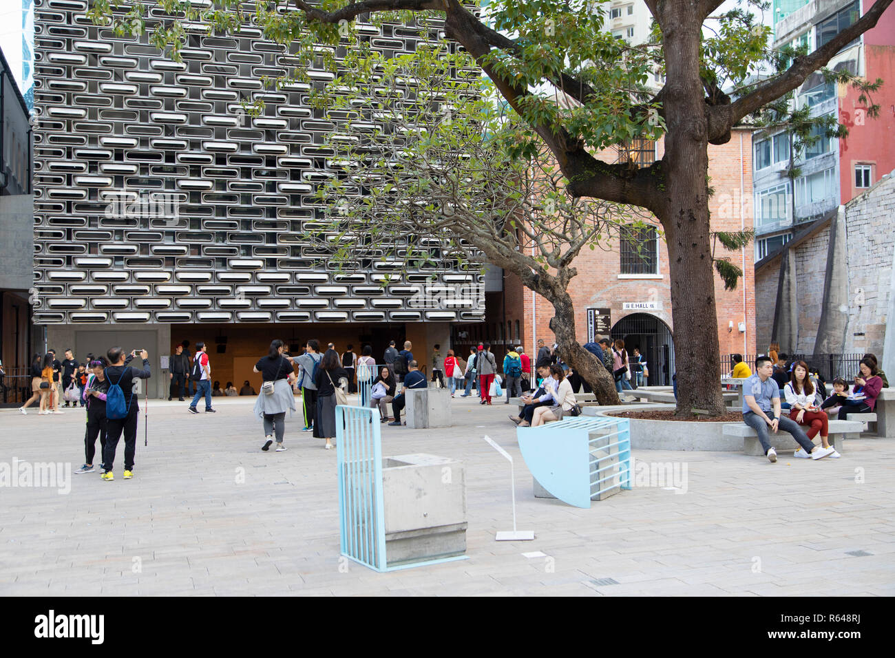 JC Contemporary Museum (designed by Herzog and de Meuron) in Tai Kwun ...