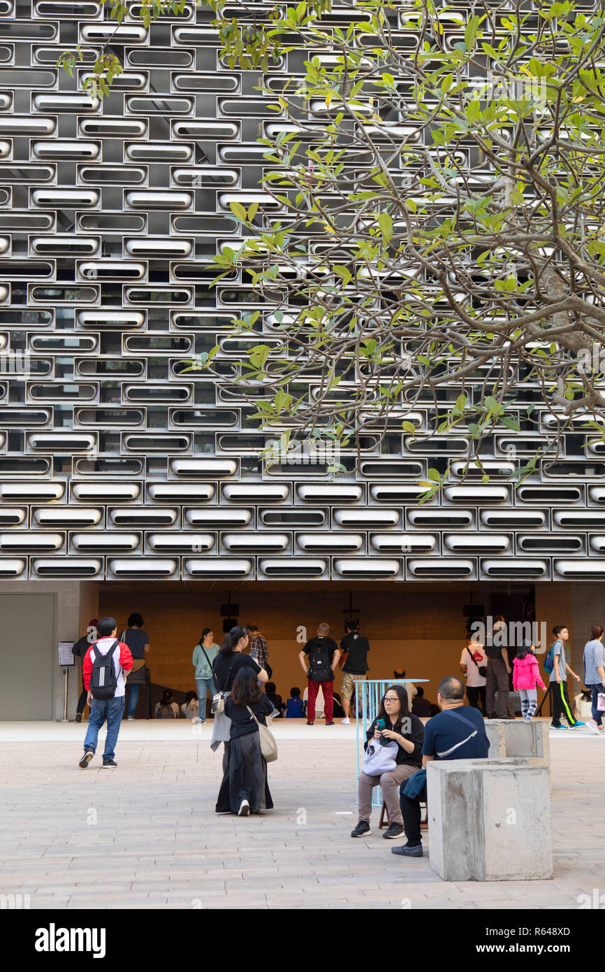 JC Contemporary Museum (designed by Herzog and de Meuron) in Tai Kwun ...