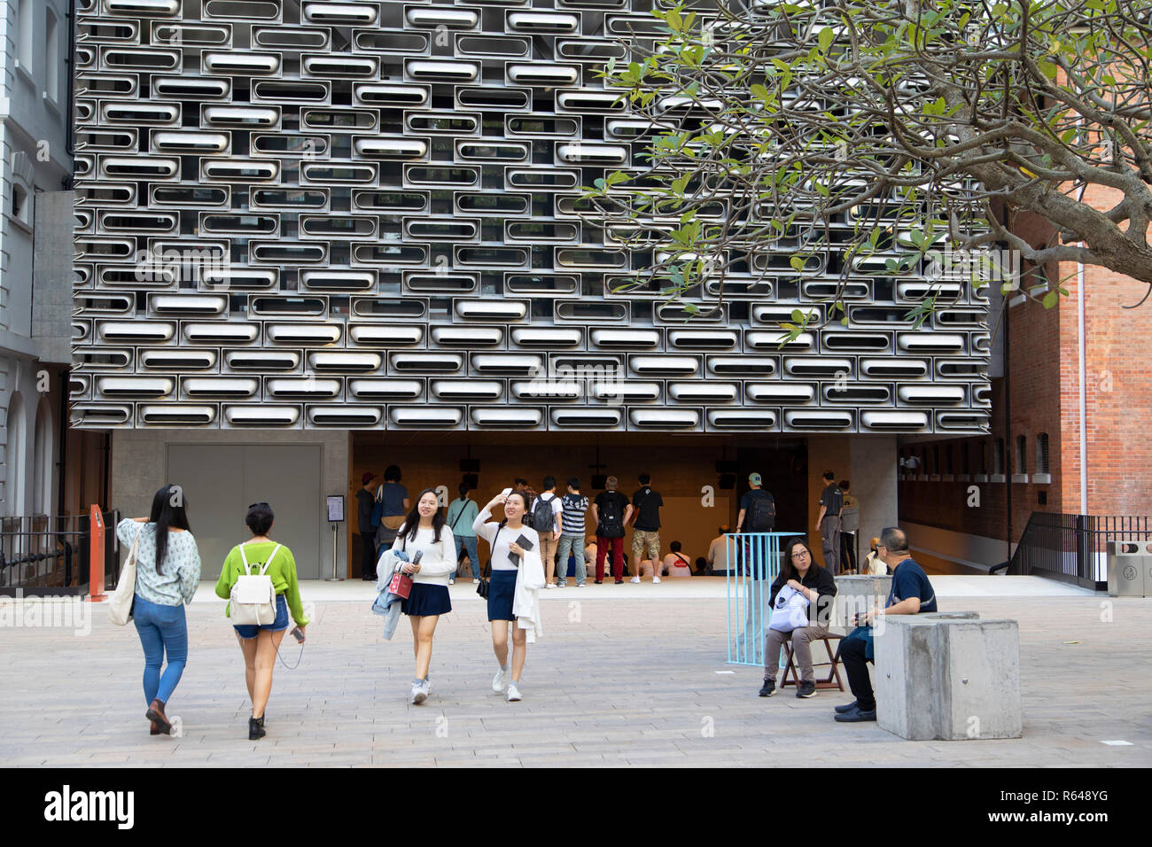 JC Contemporary Museum (designed by Herzog and de Meuron) in Tai Kwun ...