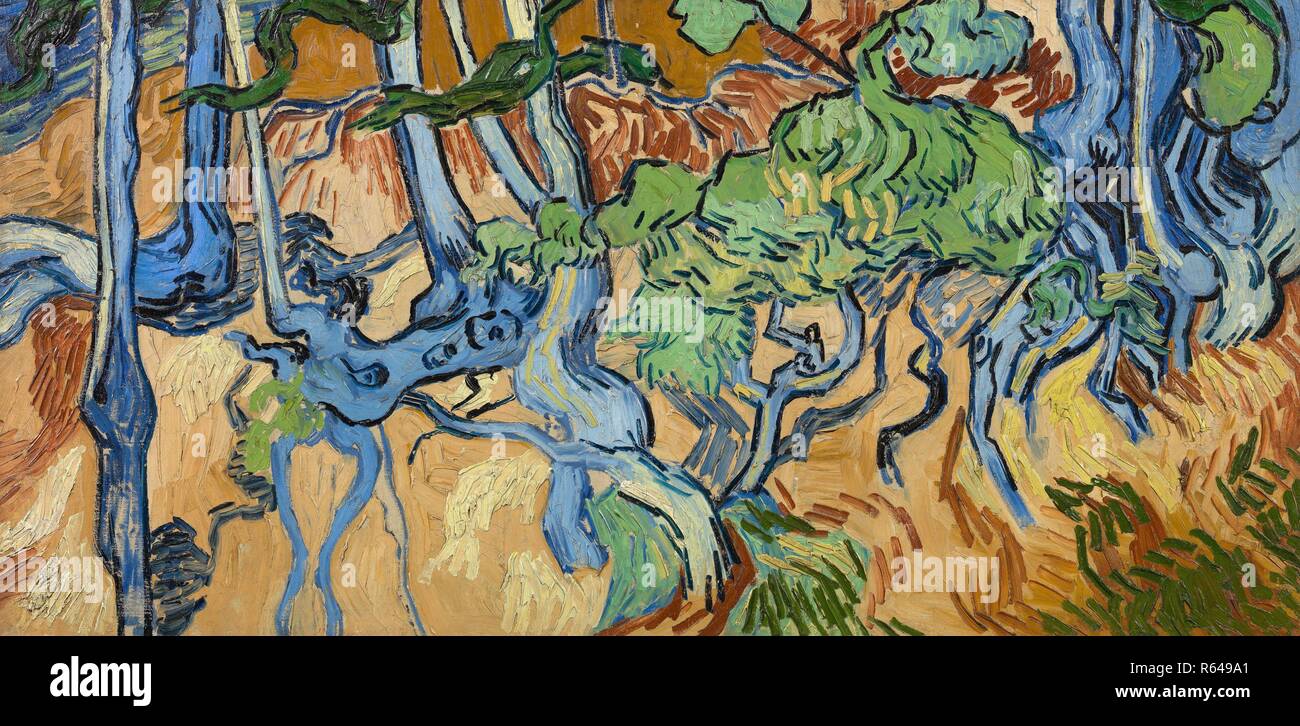 Tree roots vincent van gogh trees hi-res stock photography and images ...