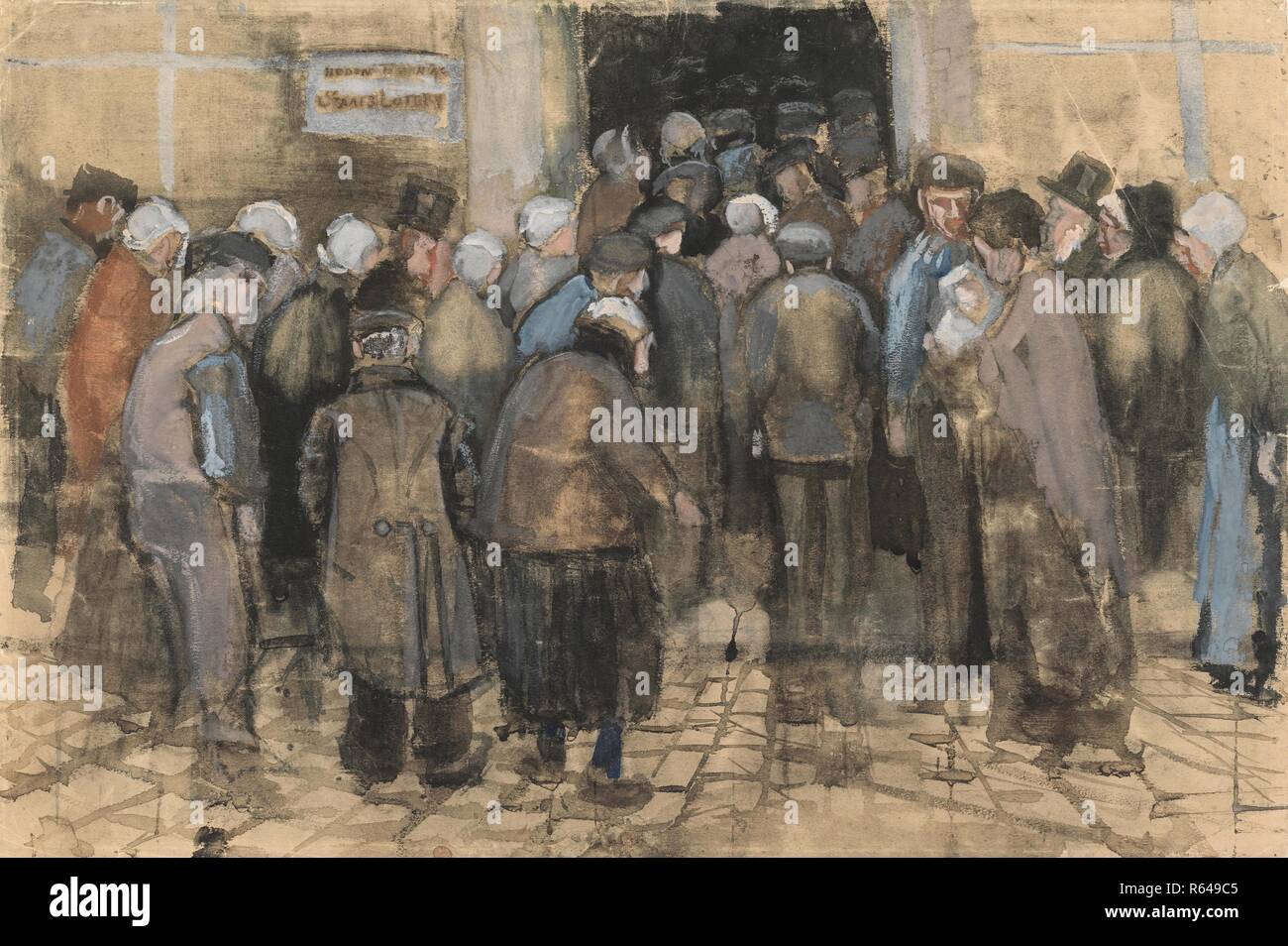 The poor and money van gogh hi-res stock photography and images - Alamy