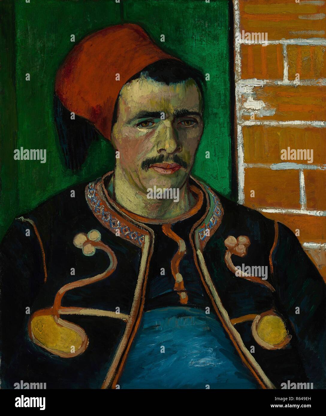The Zouave. Date: June 1888, Arles. Dimensions: 65.8 cm x 55.7 cm, 83.0 ...