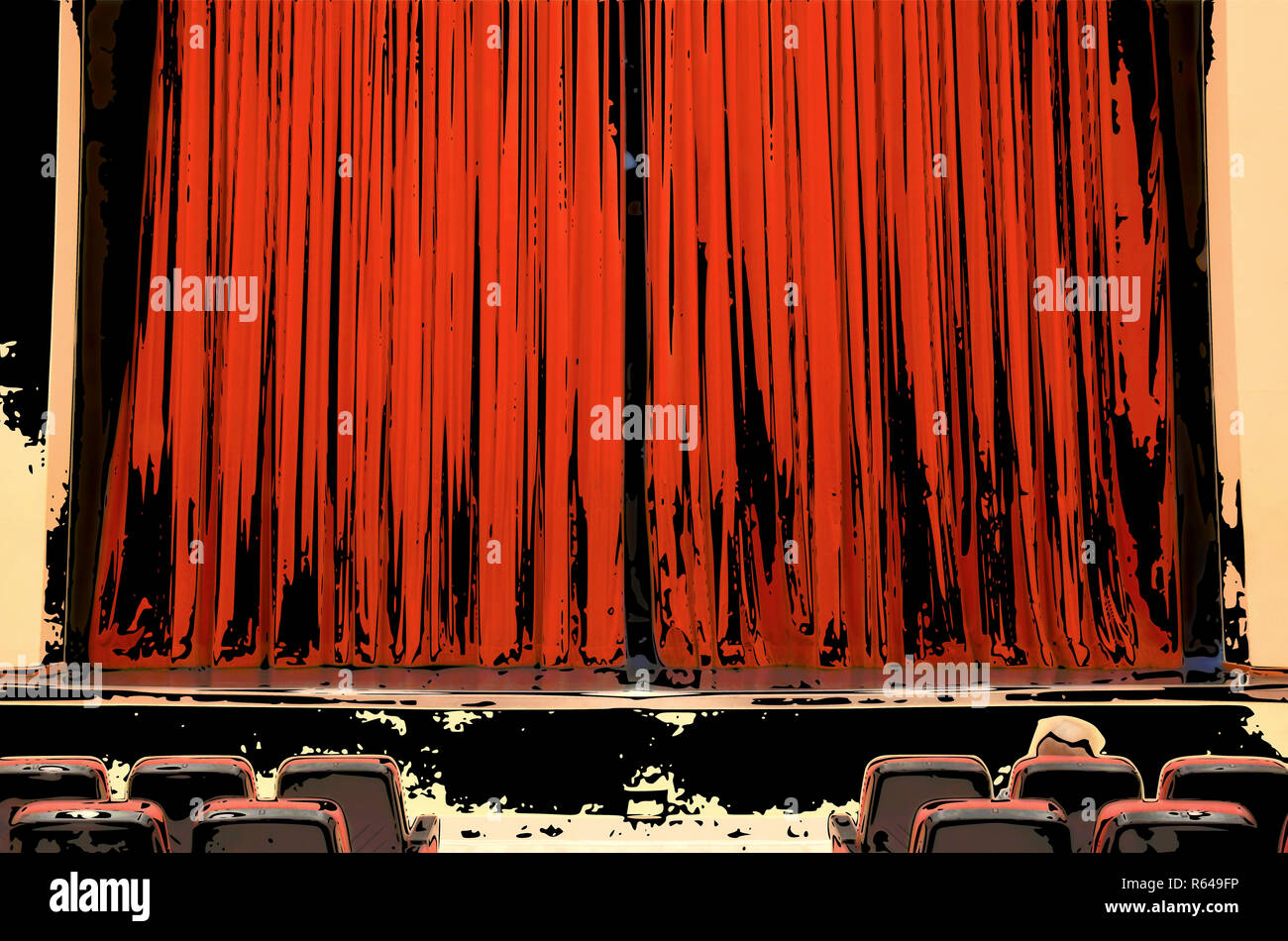 the show is about to begin Stock Photo - Alamy