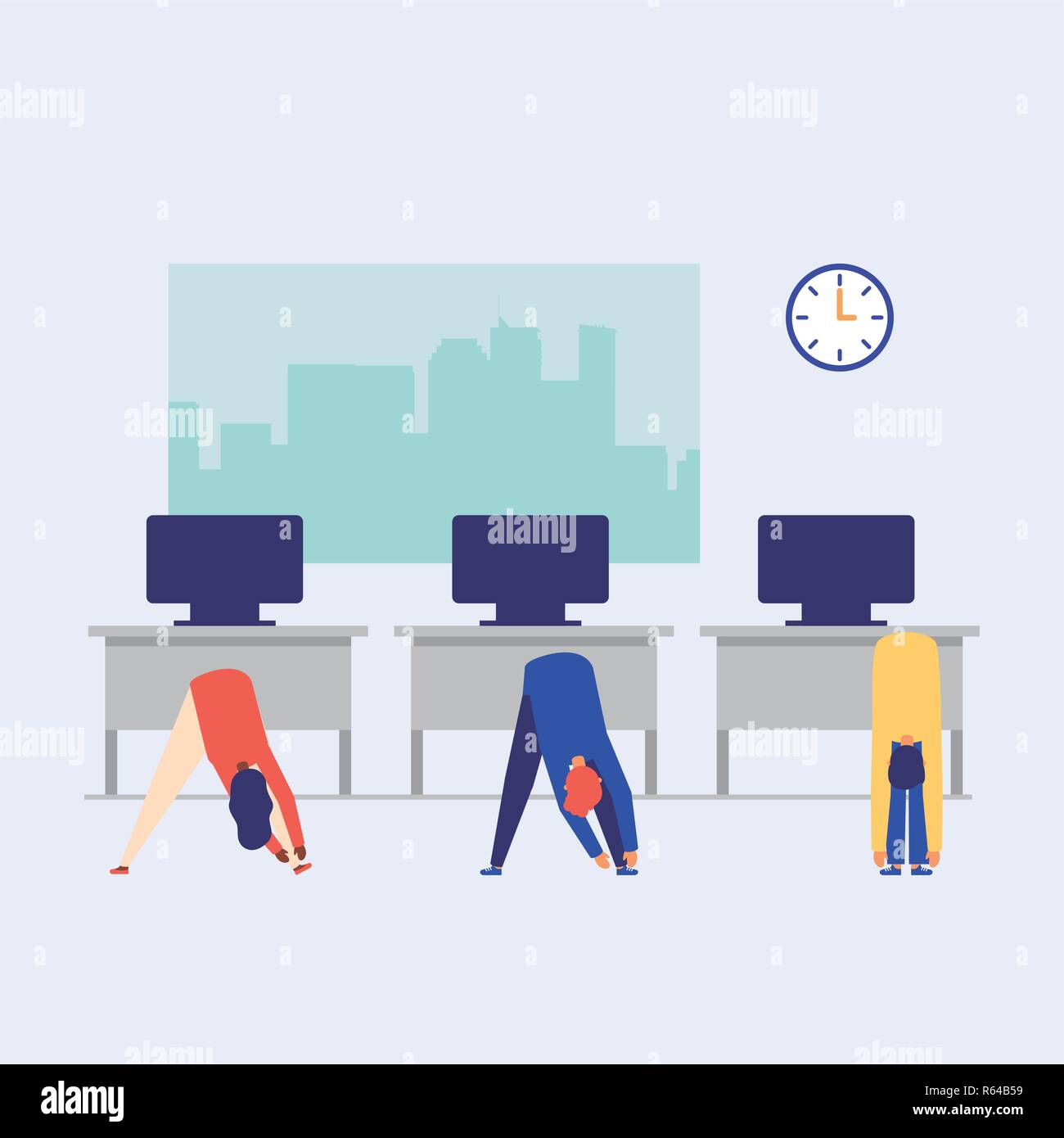 Spring break activity Stock Vector Images - Alamy