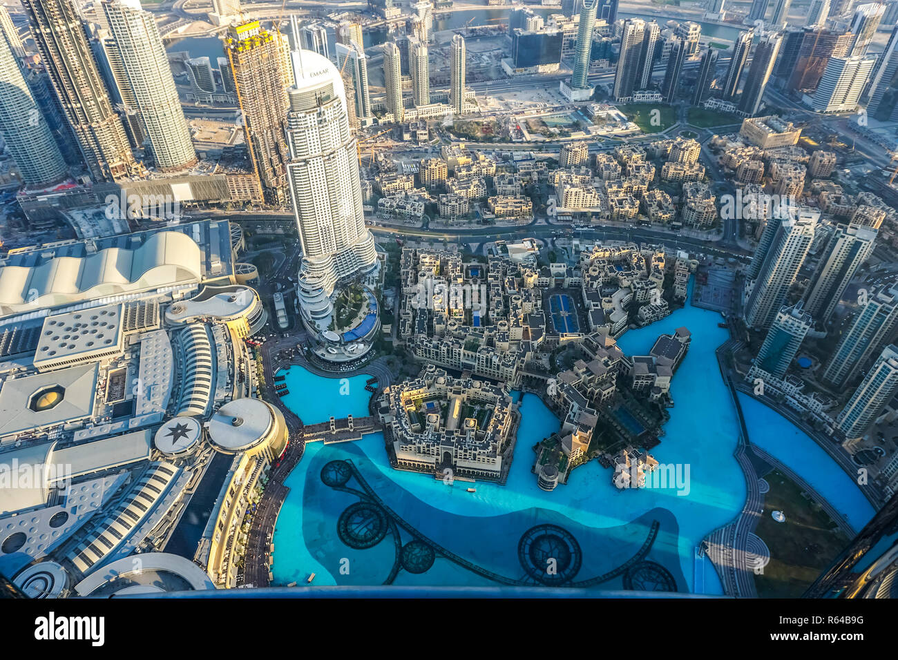 Picturesque Breathtaking Downtown Dubai District Skyline Cityscape View ...