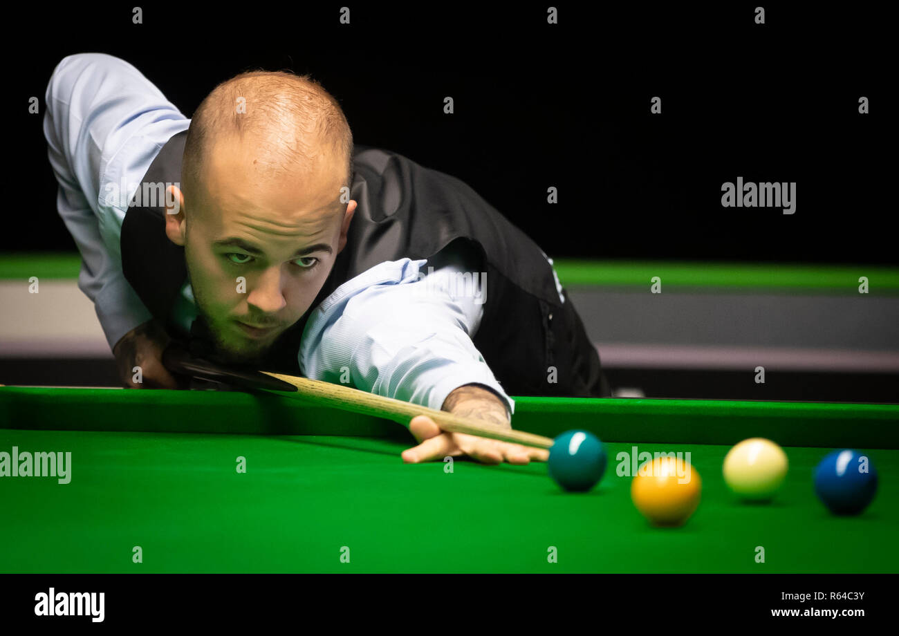 Luca Brecel during day seven of the Betway UK Championship at The York ...