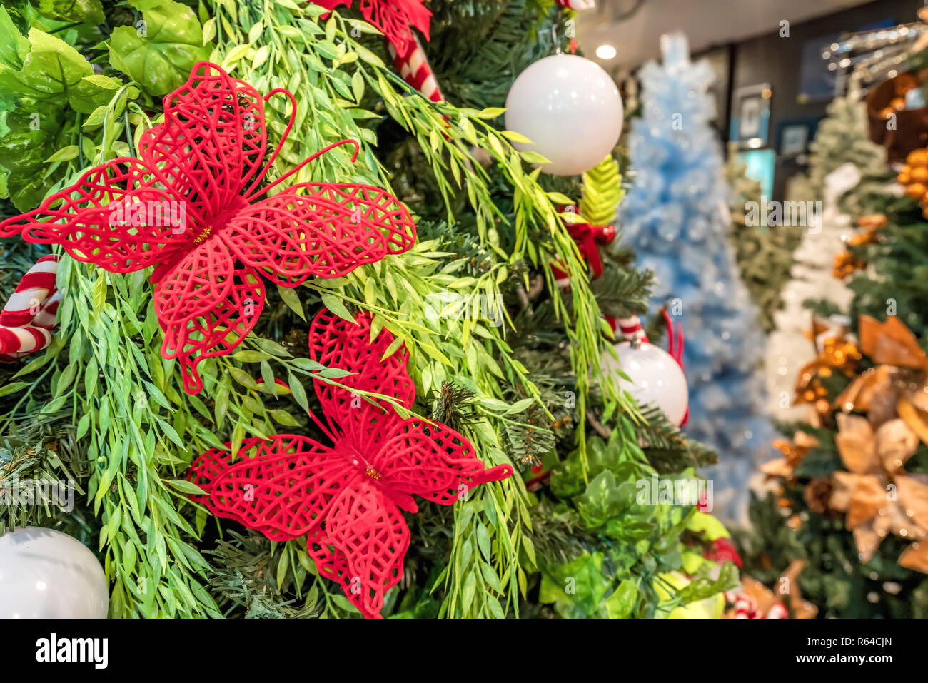 Christmas butterfly hi-res stock photography and images - Alamy