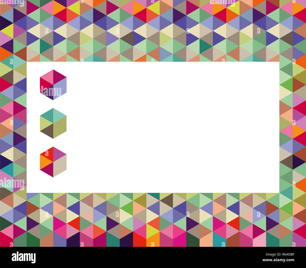 colorful background with cubes Stock Photo - Alamy