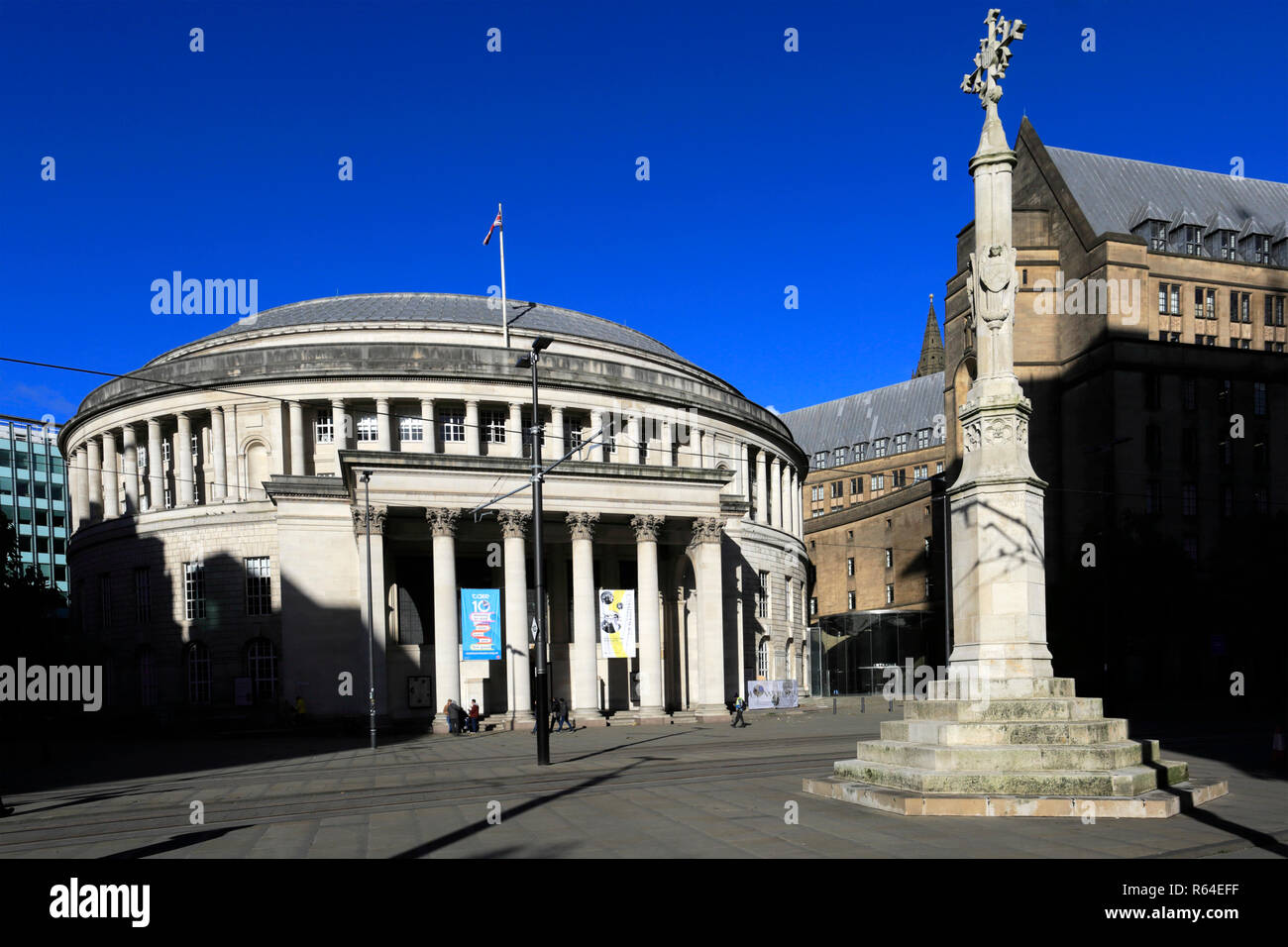 Manchester Central Library, St Peters Square, Manchester City ...