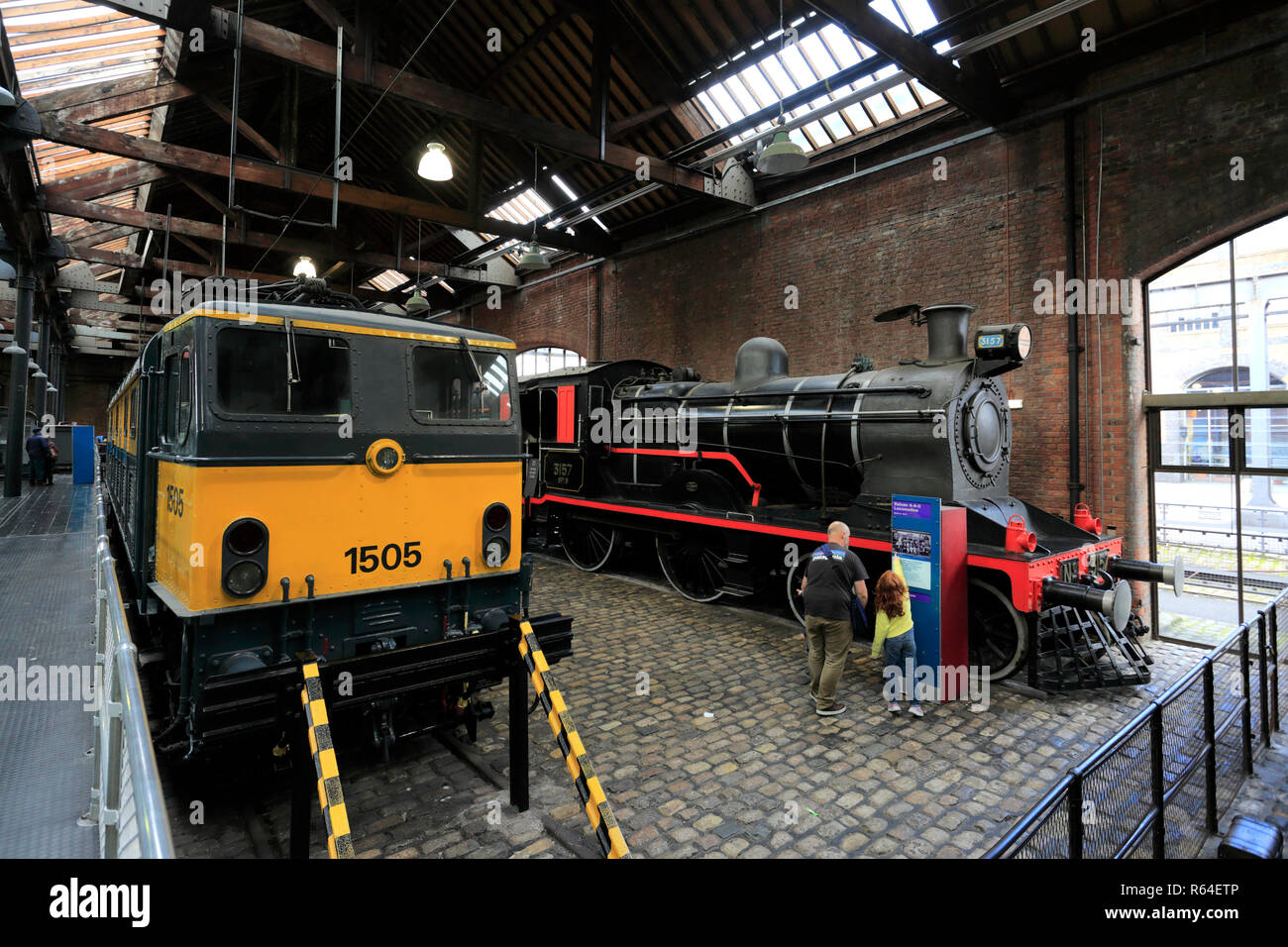 Displays inside the Science and Industry Museum, Liverpool Road ...