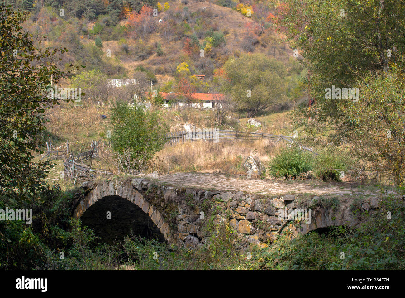 Ancient roman wooden bridge hi-res stock photography and images - Alamy