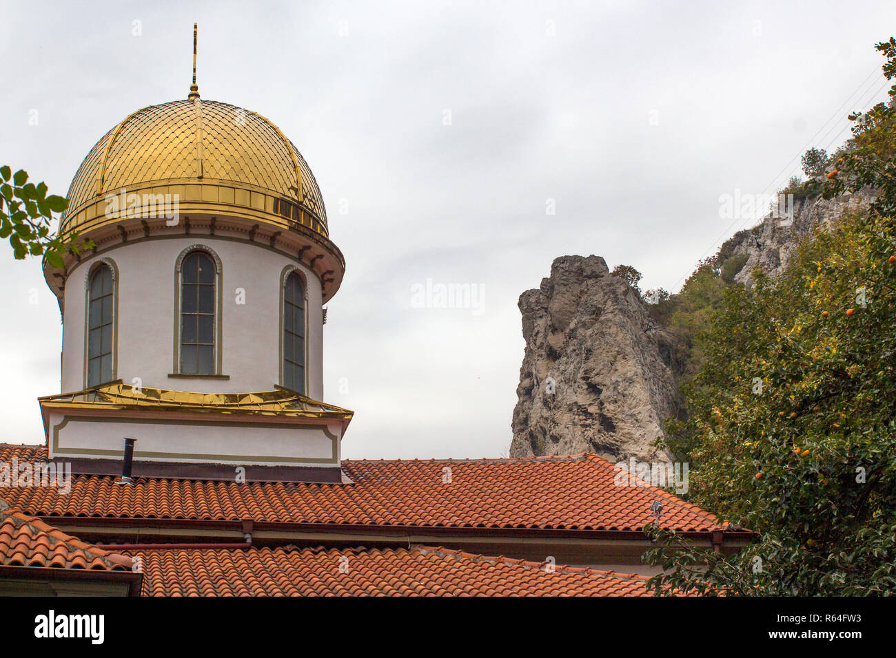 The Golden Dome of the Orthodox Church of the Virgin Mary, better known ...