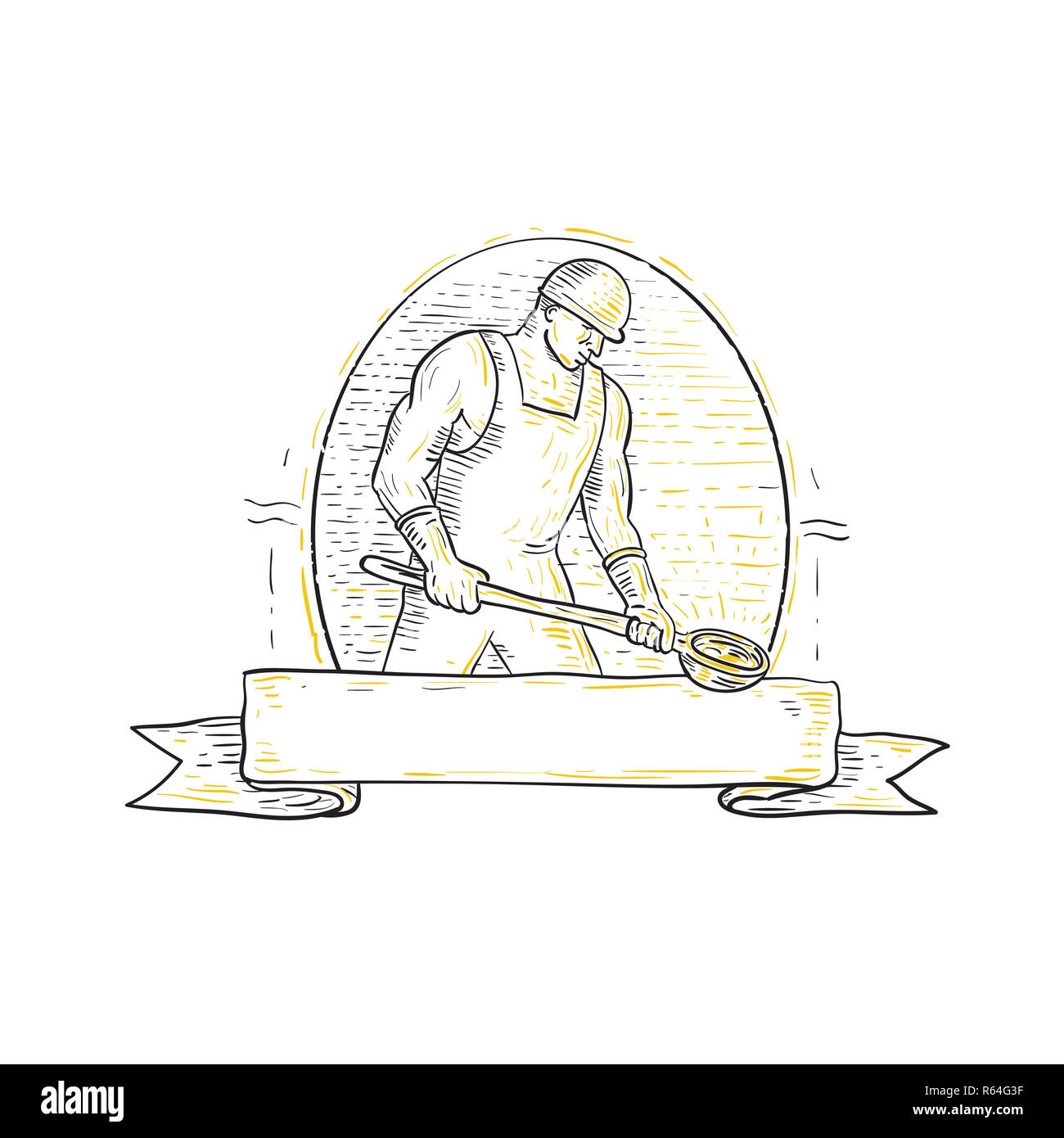 Iron smelting foundry Cut Out Stock Images & Pictures - Alamy