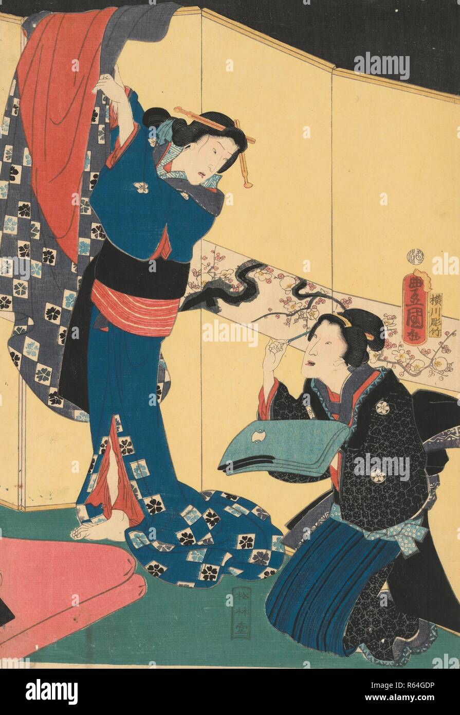 Courtesan van gogh hi-res stock photography and images - Alamy