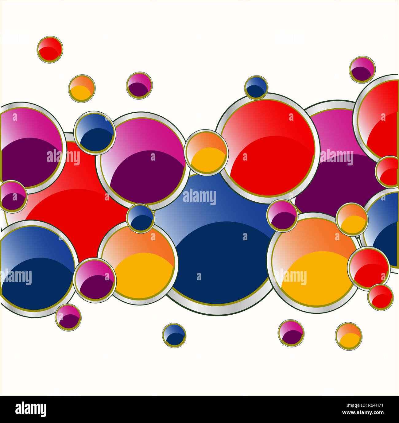 Circles size hi-res stock photography and images - Alamy