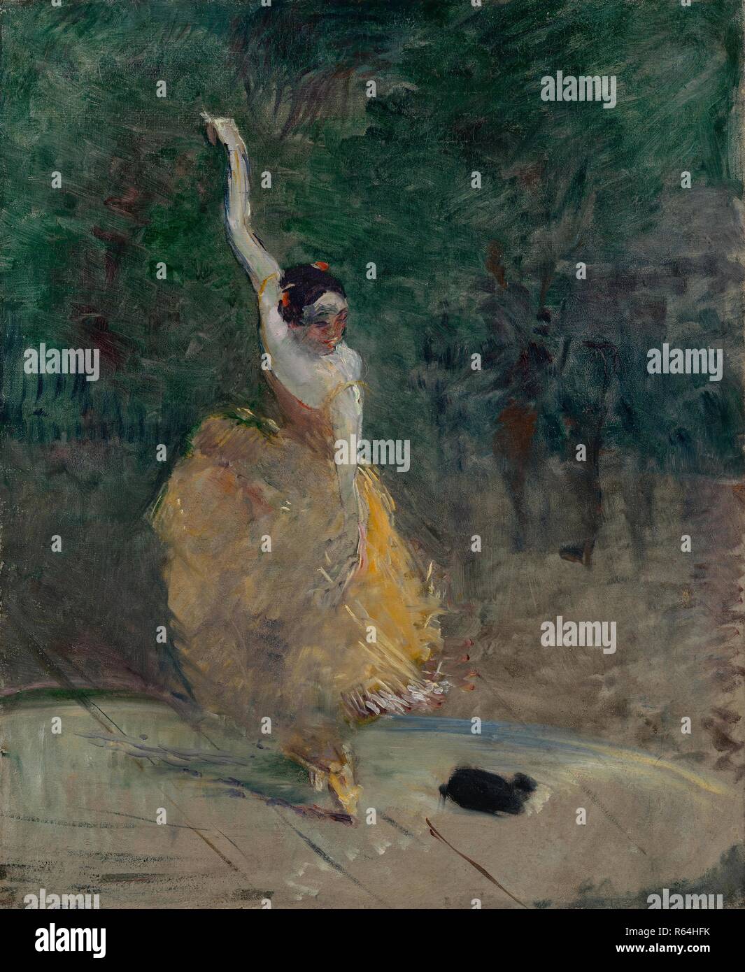 Spanish Dancer. Date: c. 1883-1885. Dimensions: 61.3 cm x 50.4 cm, 85 ...