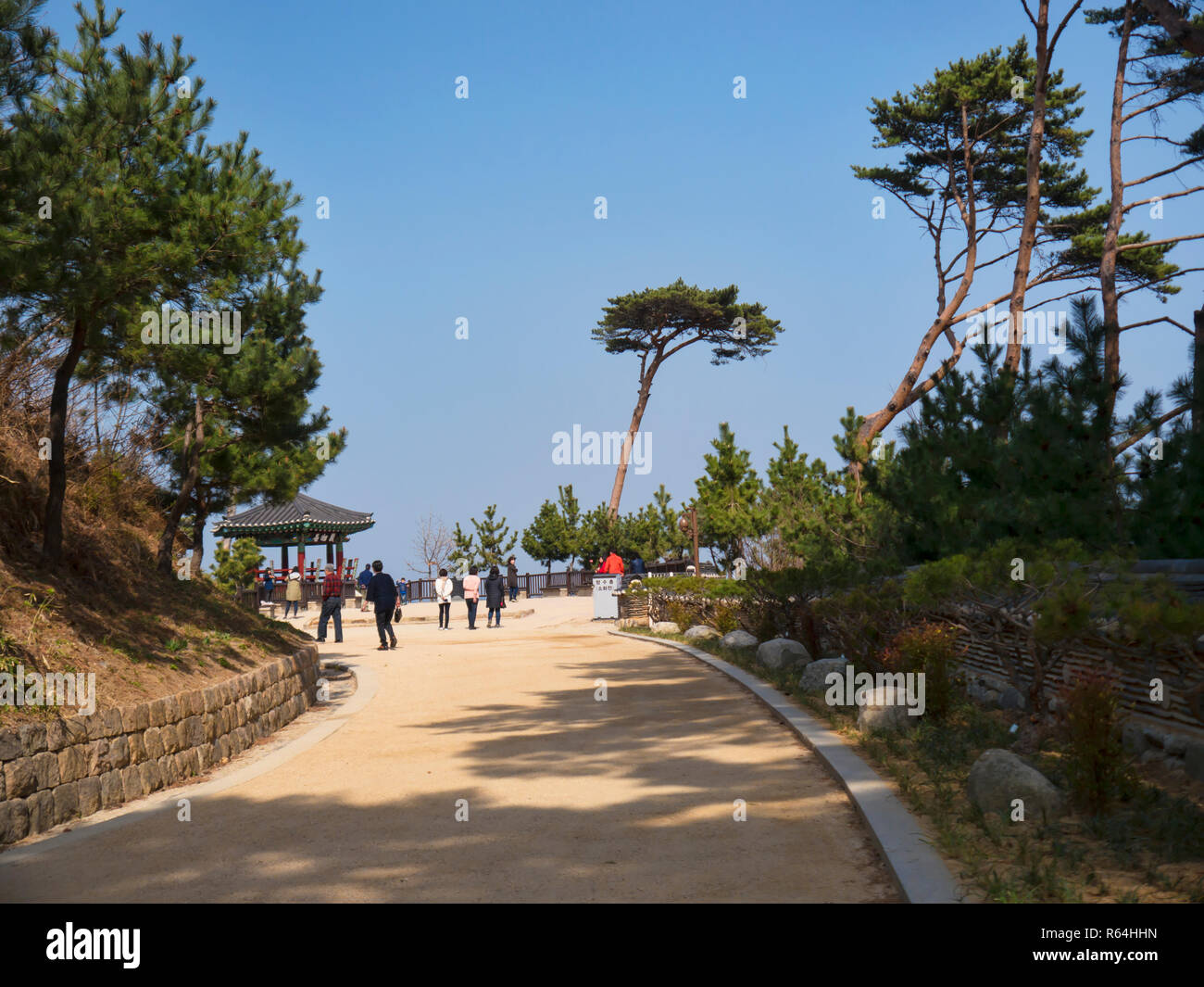 Beautiful place in Naksansa temple, South Korea Stock Photo - Alamy