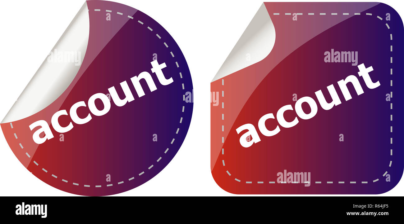 Black stickers hi-res stock photography and images - Alamy