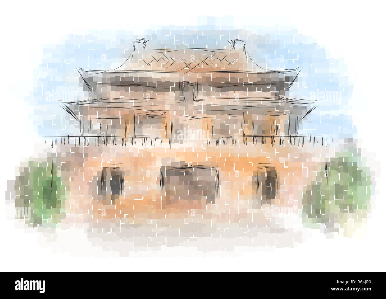 Forbidden palace Cut Out Stock Images & Pictures - Alamy