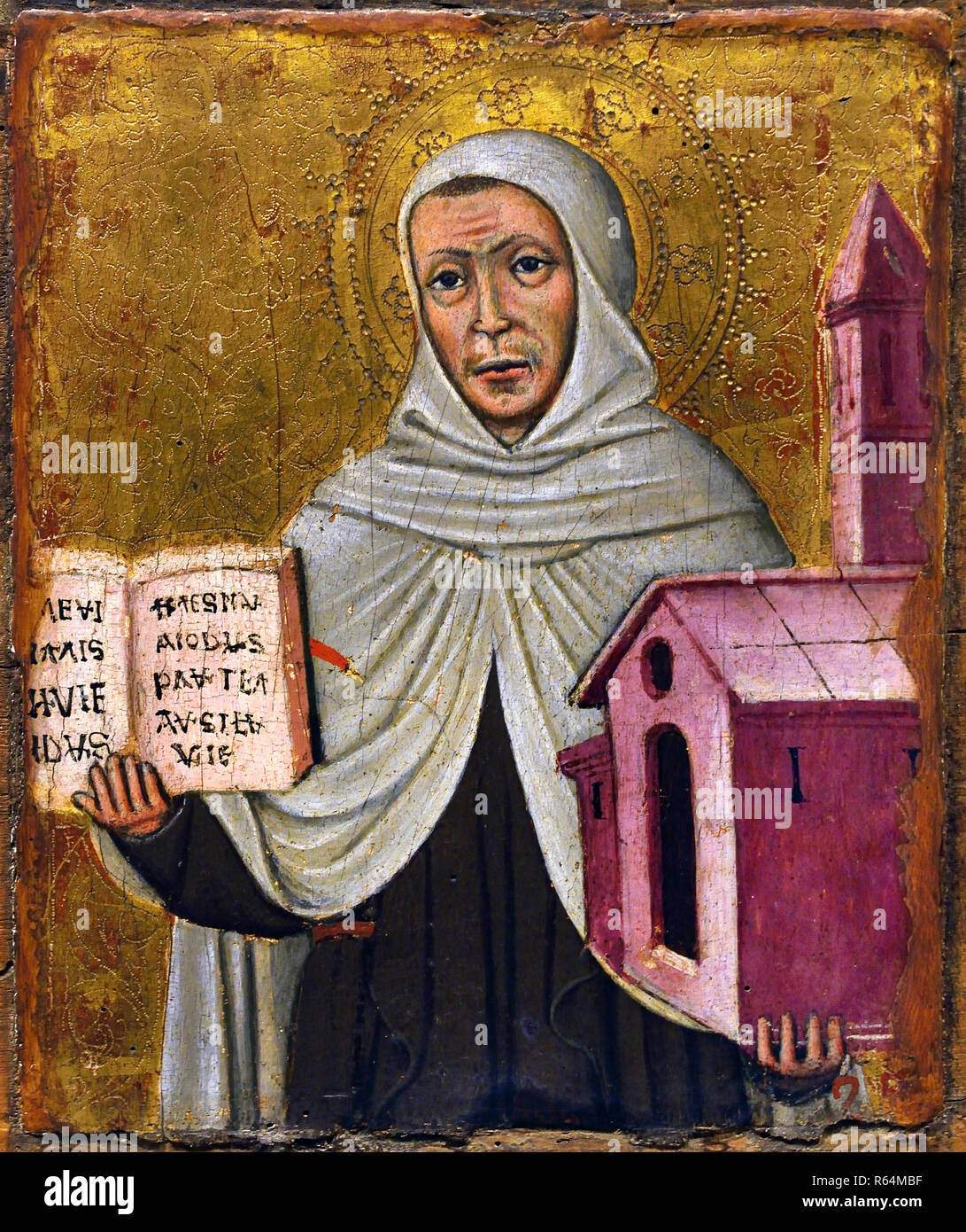 San bertoldo by michele di matteo 1409 1470 15th century hi-res stock ...