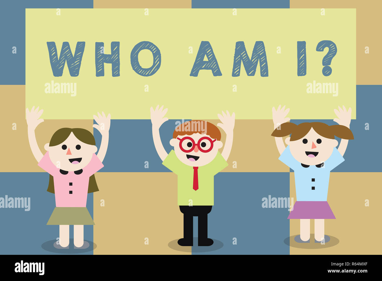 Conceptual hand writing showing Who Am I question. Business photo text ...