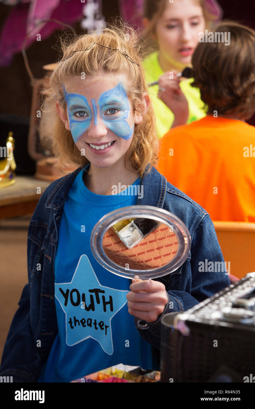 Cool School Spirit Face Paint Ideas