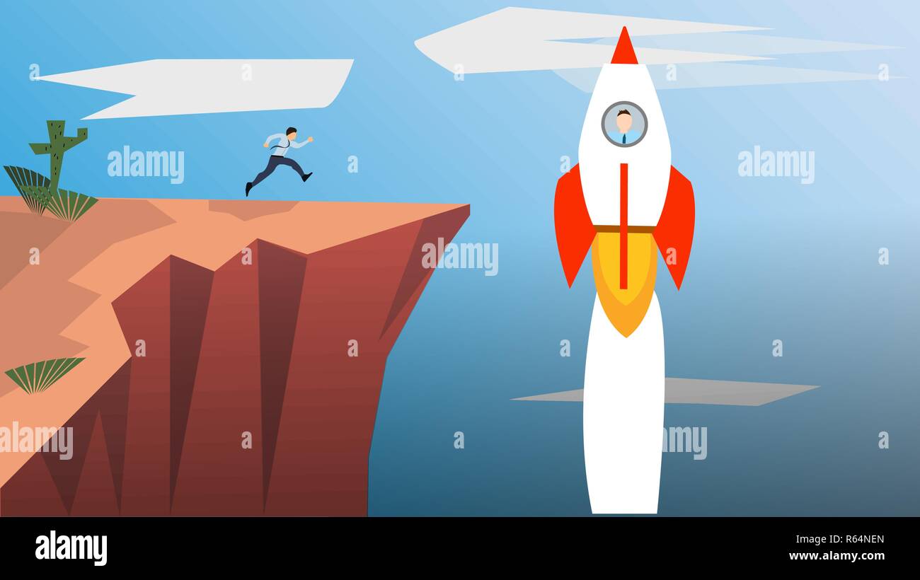 Business Competition Concept Flat Style Vector Illustration Stock ...