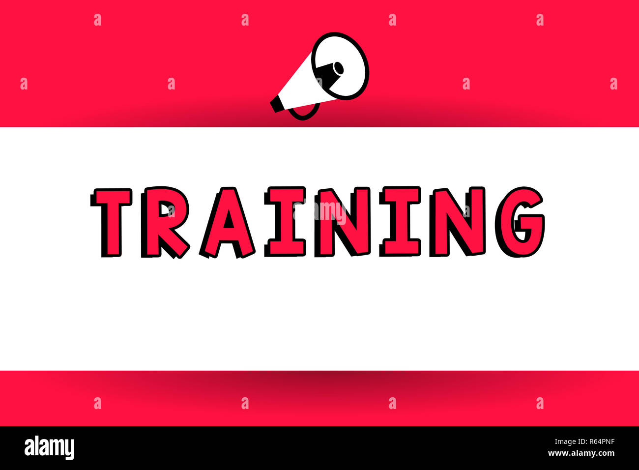 Word writing text Training. Business concept for action of teaching ...