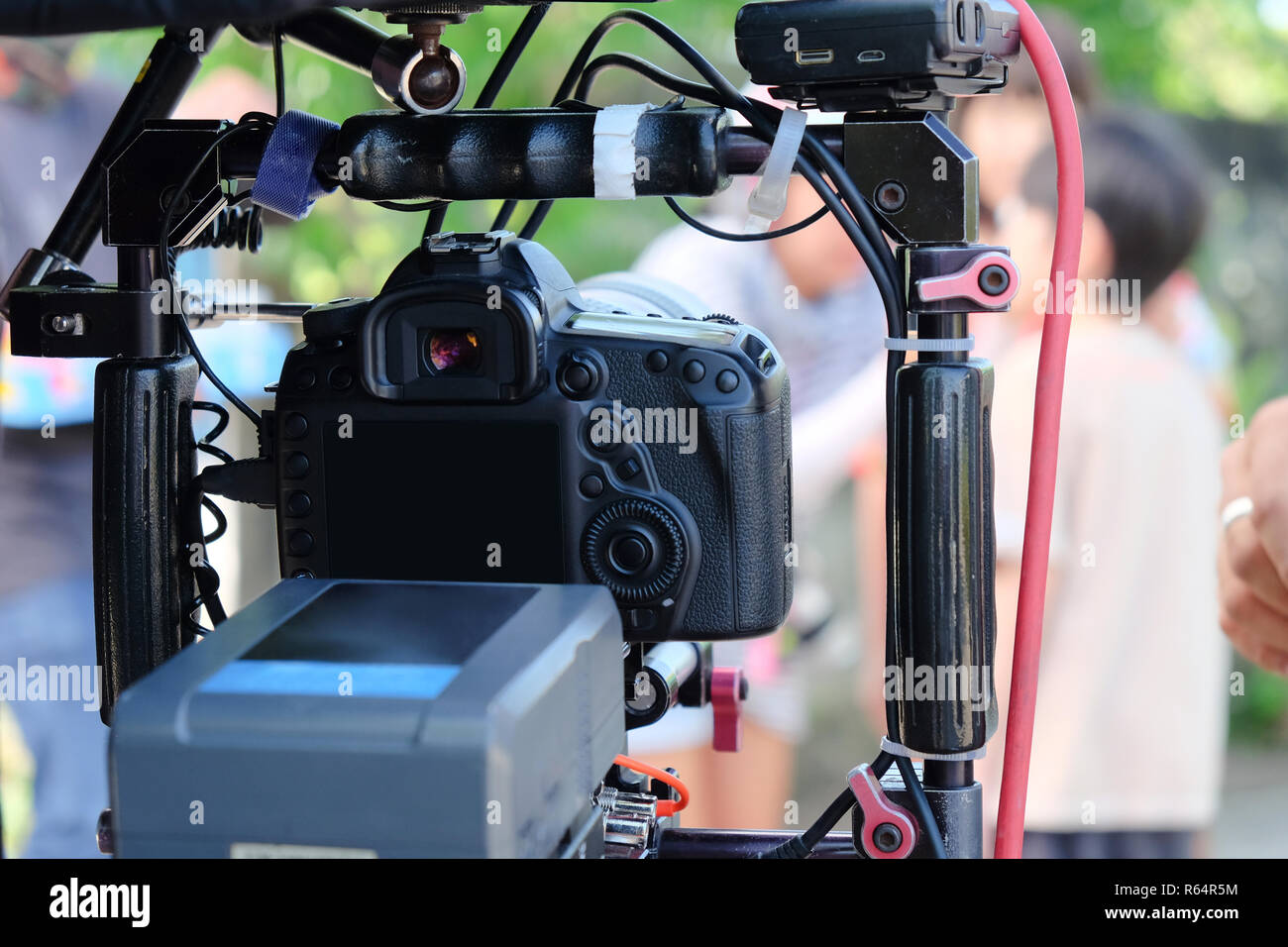 Behind the scenes background Stock Photo - Alamy