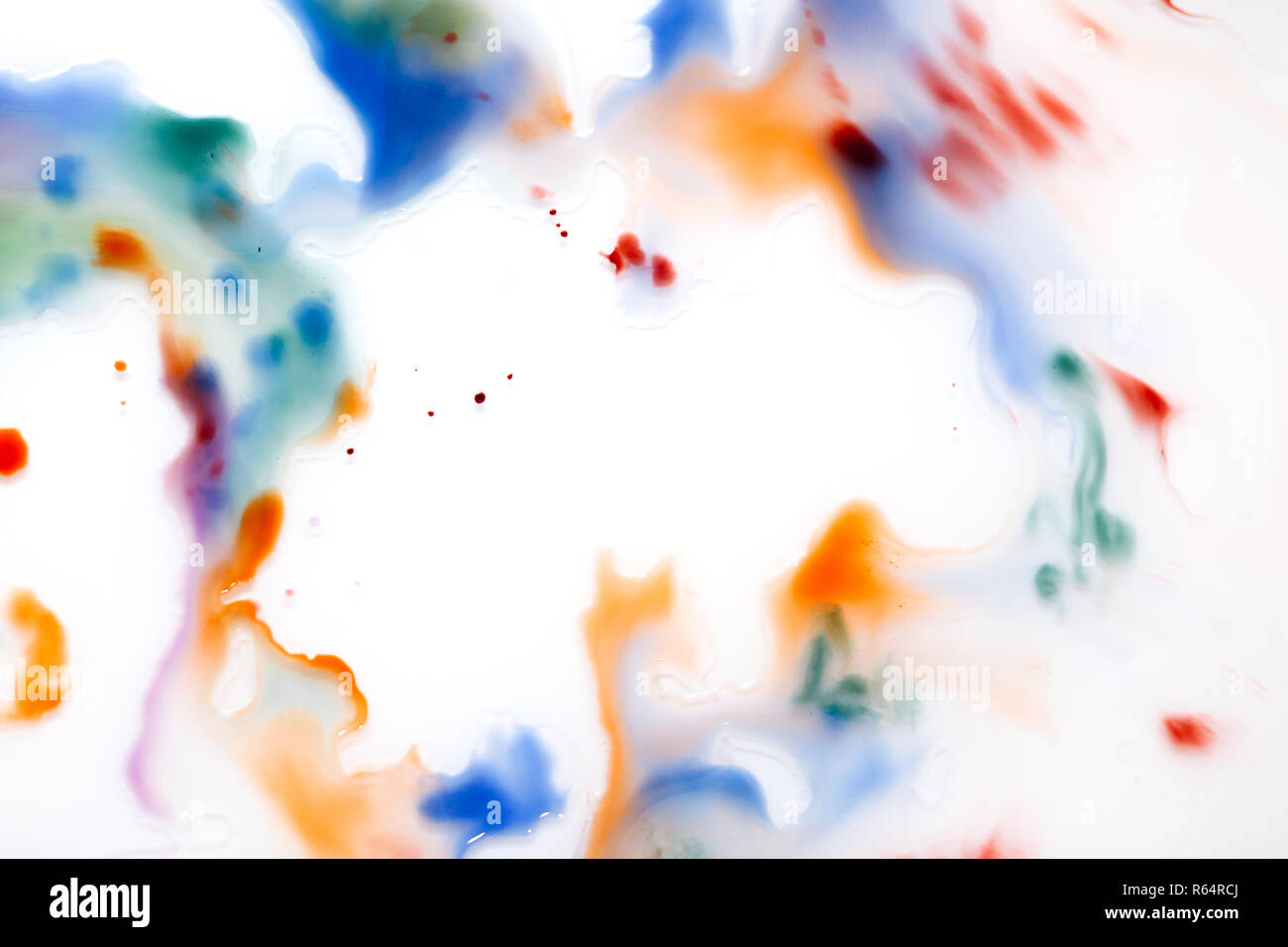 Bright blue paint splat graffiti hi-res stock photography and images ...