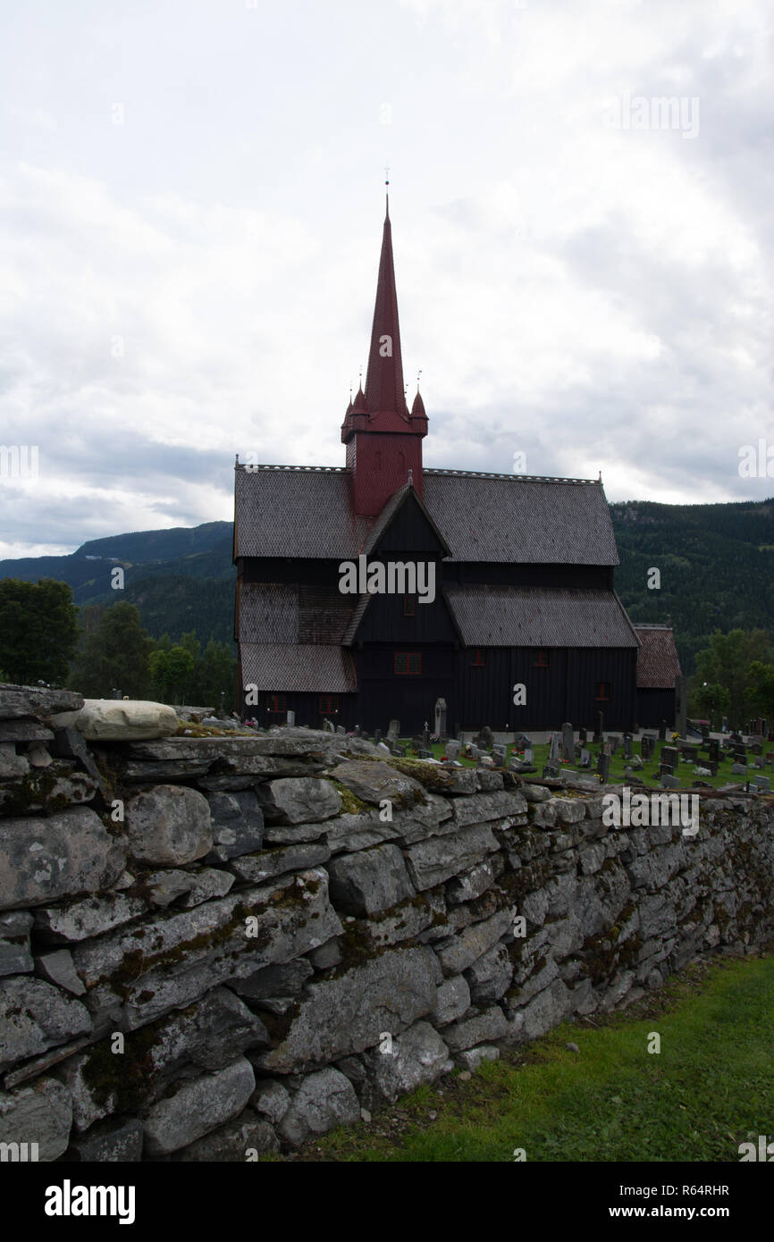 Stave church ringebu hi-res stock photography and images - Alamy