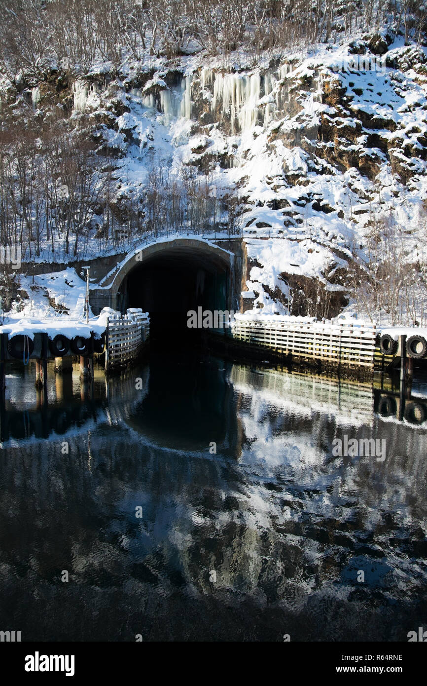 submarine bunker olavsvern,tromso,norway Stock Photo - Alamy