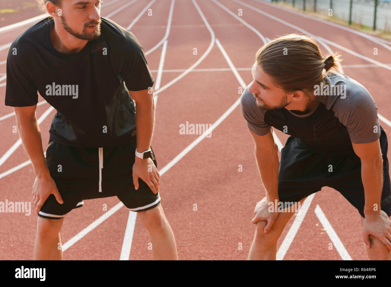 Male twins run hi-res stock photography and images - Alamy