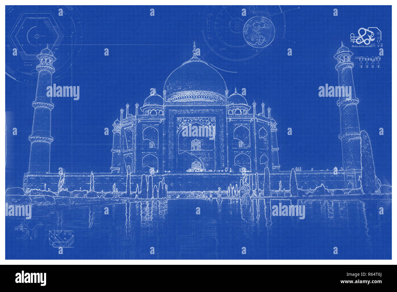 Mechanical Blueprint High Resolution Stock Photography and Images - Alamy