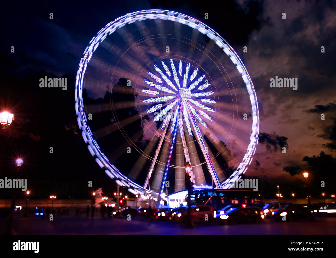 Famous ferris wheel Stock Photo - Alamy