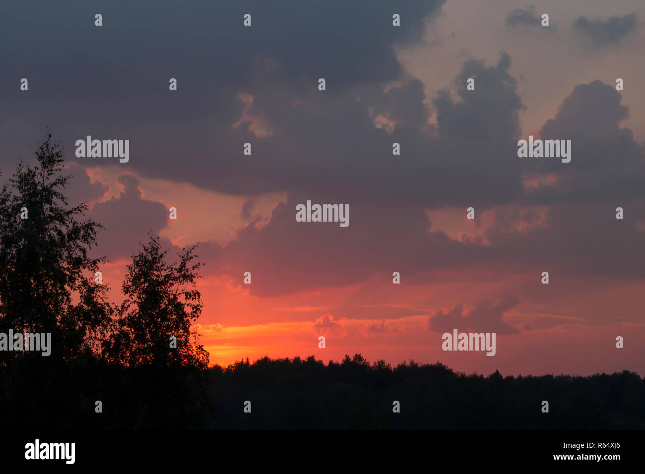 Mystical sunset hi-res stock photography and images - Alamy