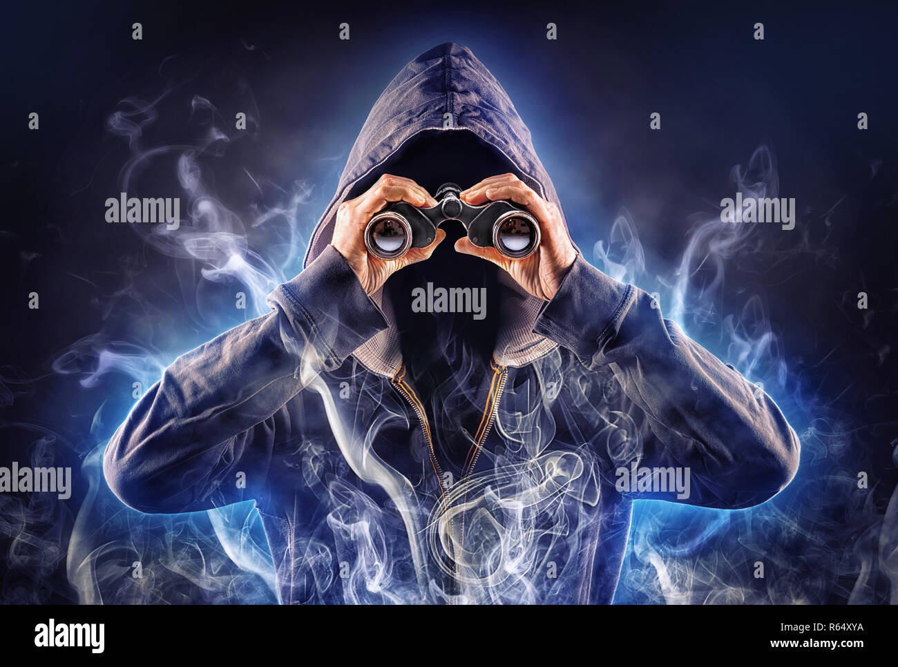 Secret agent silhouette hi-res stock photography and images - Alamy