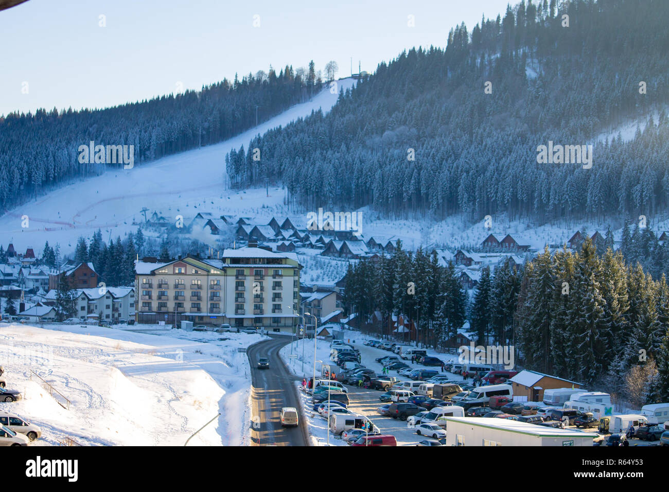 Bukovel Ski Resort High Resolution Stock Photography and Images - Alamy