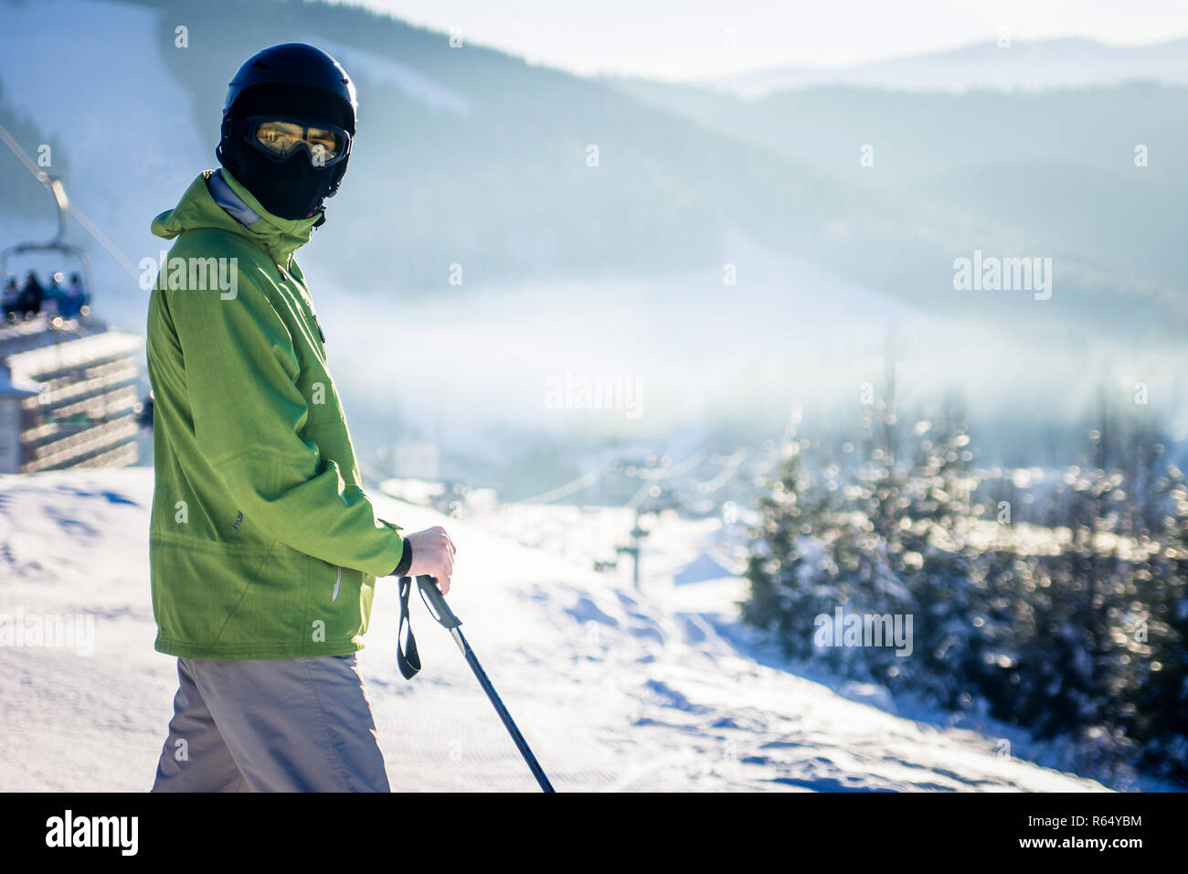 Carpathian alps snow man hi-res stock photography and images - Alamy