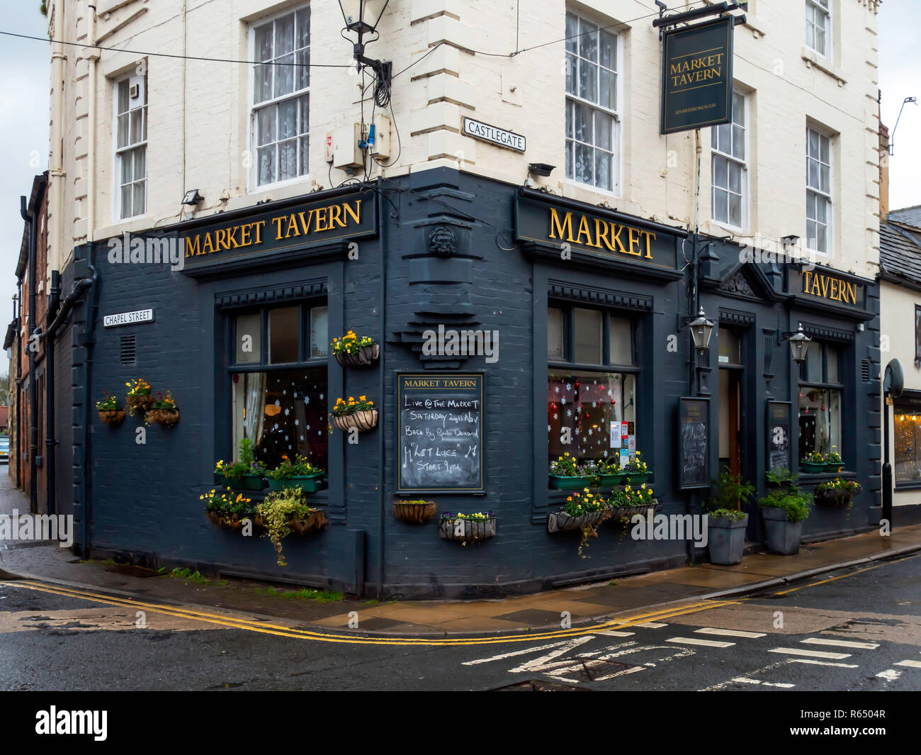 Knaresborough market square hi-res stock photography and images - Alamy
